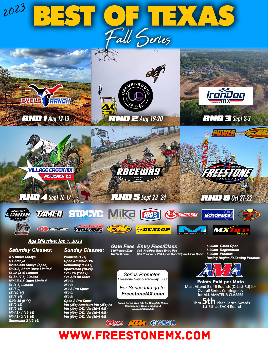 BEST OF TEXAS SERIES KICKS OFF! | Freestone Raceway