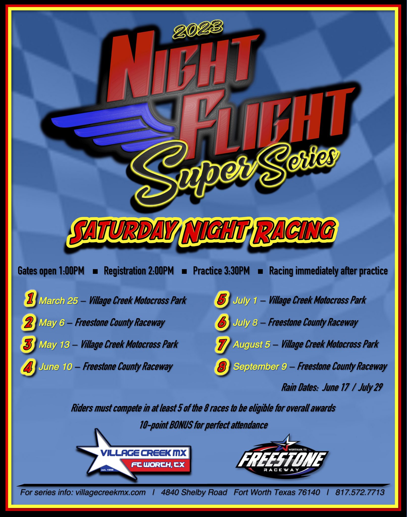 Rnd 4 Night Flight Super Series This Saturday – Online Signup Open ...